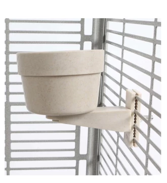 Quick Locking Parrot Food or Water Bowl - Small
