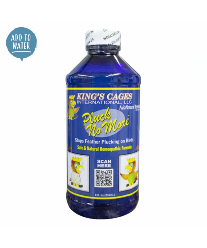 Pluck No More - Natural Feather Plucking Remedy - 8oz