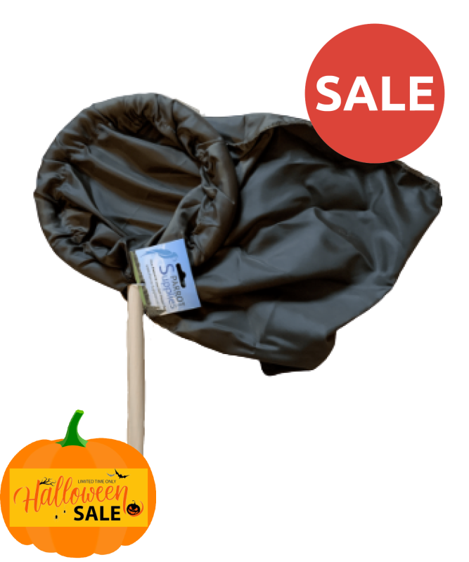 Parrot-Supplies Medium Padded Bird Catching Net (26cm) with 30cm Wooden ...